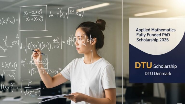 A Guide to the Applied Mathematics Fully Funded PhD Scholarship 2025 at DTU Denmark - Wollaston News